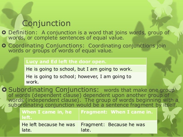 Parts of Speech Review