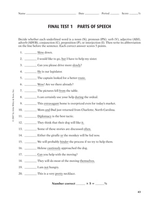 Parts of Speech _ Tests and Activities.pdf