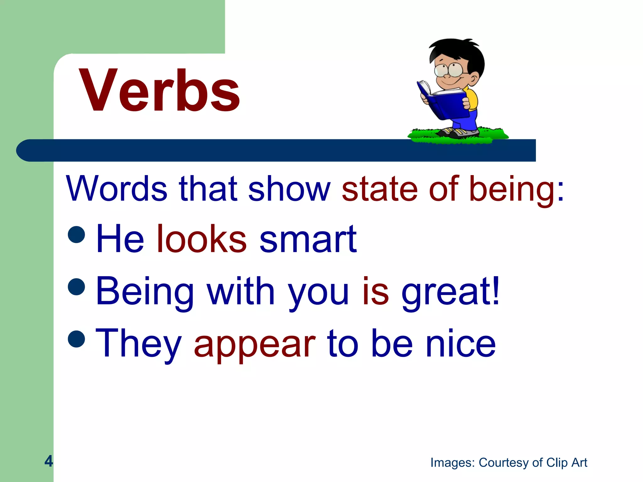 Parts of Speech (Verbs) | PPT
