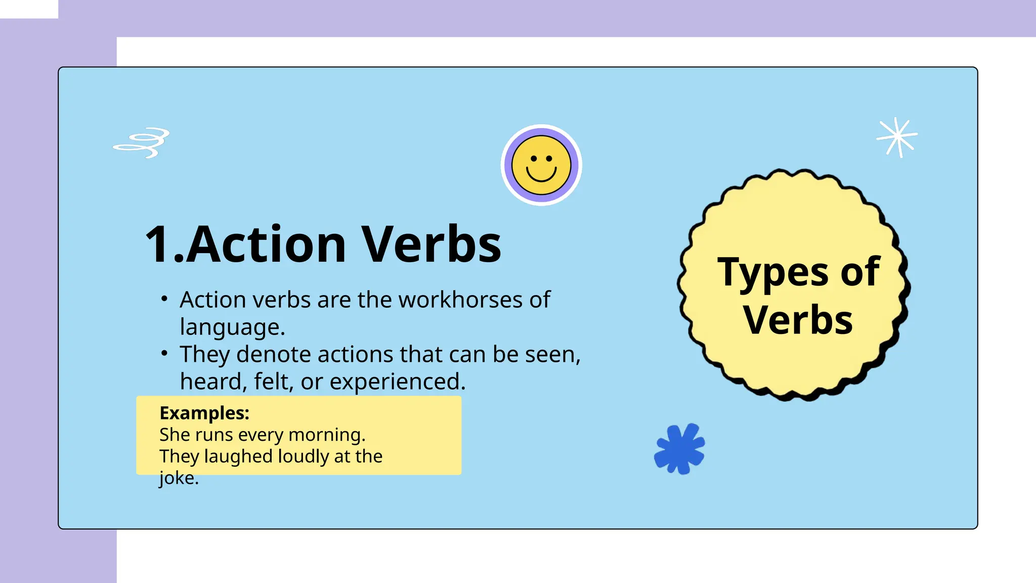 Parts of Speech Verbs Presentation Colorful in Cute Style.pptx