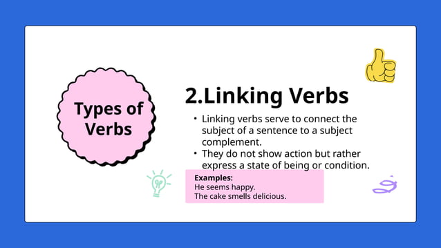 Parts of Speech Verbs Presentation Colorful in Cute Style.pptx