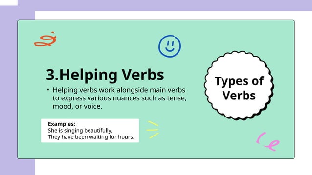 Parts of Speech Verbs Presentation Colorful in Cute Style.pptx