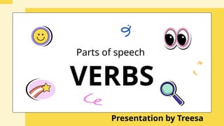 parts of speech - Verbs and its kinds | PPT