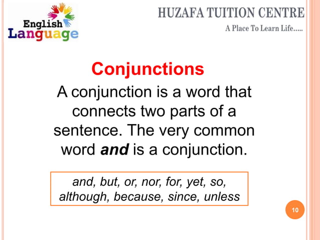 Parts of Speeech - A Brief Introduction | PPT