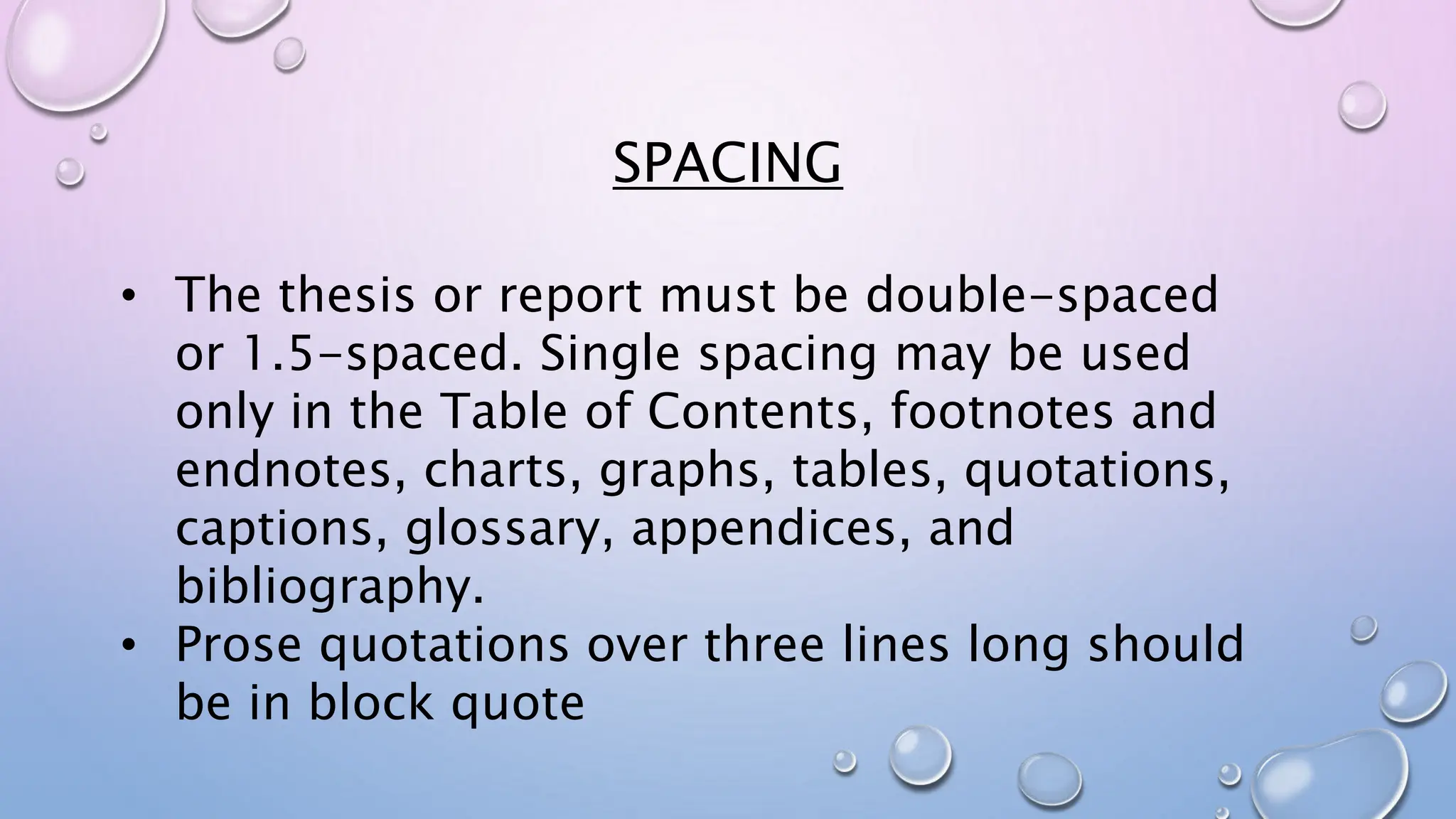 pats of synopsis ppt for writting thesis | PPT