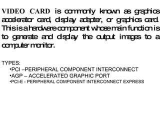 Parts of system unit | PPT