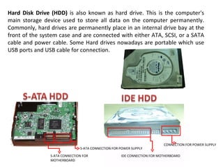 Parts of system unit | PPT