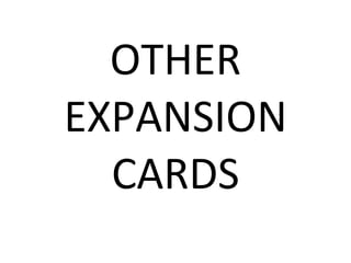 Parts of system unit | PPT