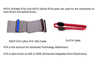 Parts of system unit | PPT