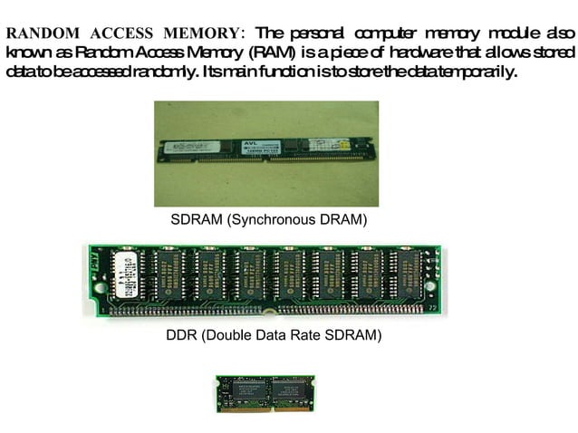 Parts of system unit | PPT | Computer Peripherals | Computing