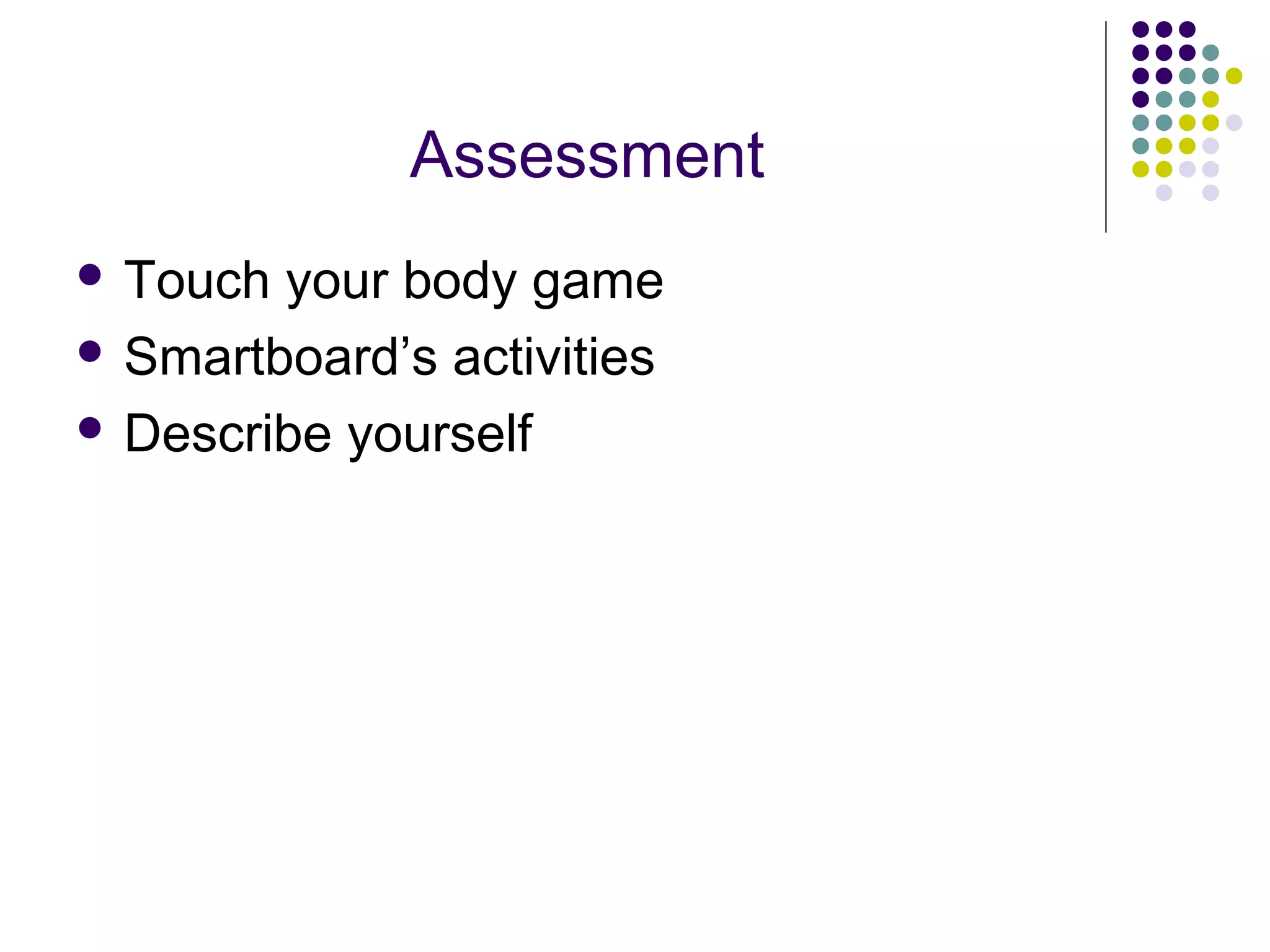 Parts of the body | PPT