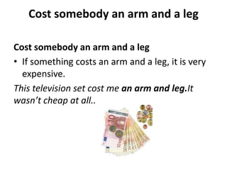 Parts of the body idioms | PPTX