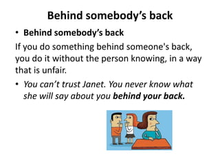 Parts of the body idioms | PPTX