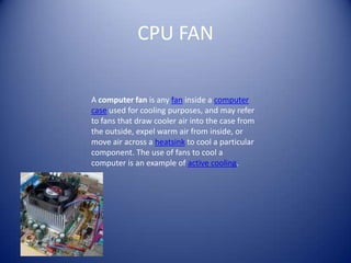 Parts Of The Computer | PPT