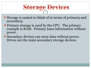 Parts Of The Computer | PPT