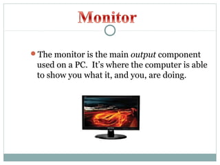 Parts Of The Computer | PPT