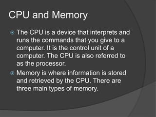 Parts of the computer 1.ppt