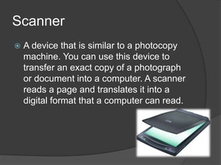 Parts of the computer 1.ppt