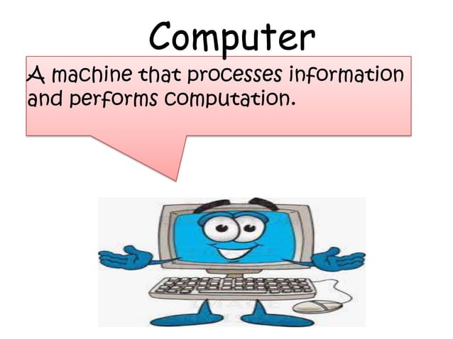 Parts of the computer and thier function | PPTX | Computer Peripherals | Computing