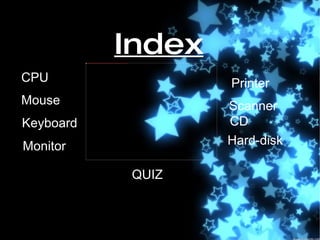 Parts of the computer by beñat and oier | ODP