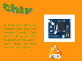 Parts of the computers by sandra & maria | ODP