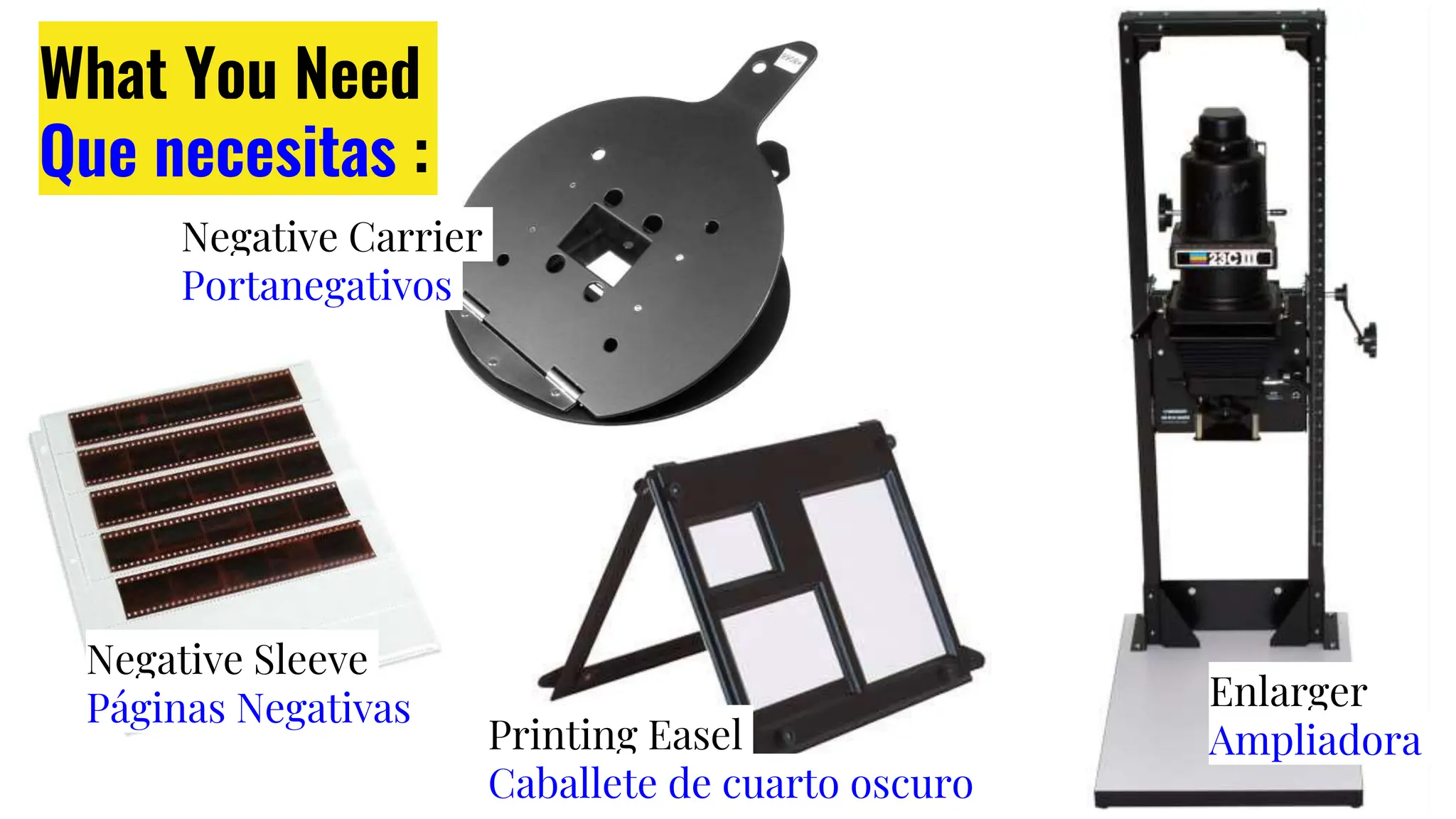 Parts of the Enlarger & How to Print a Contact Sheet.pptx