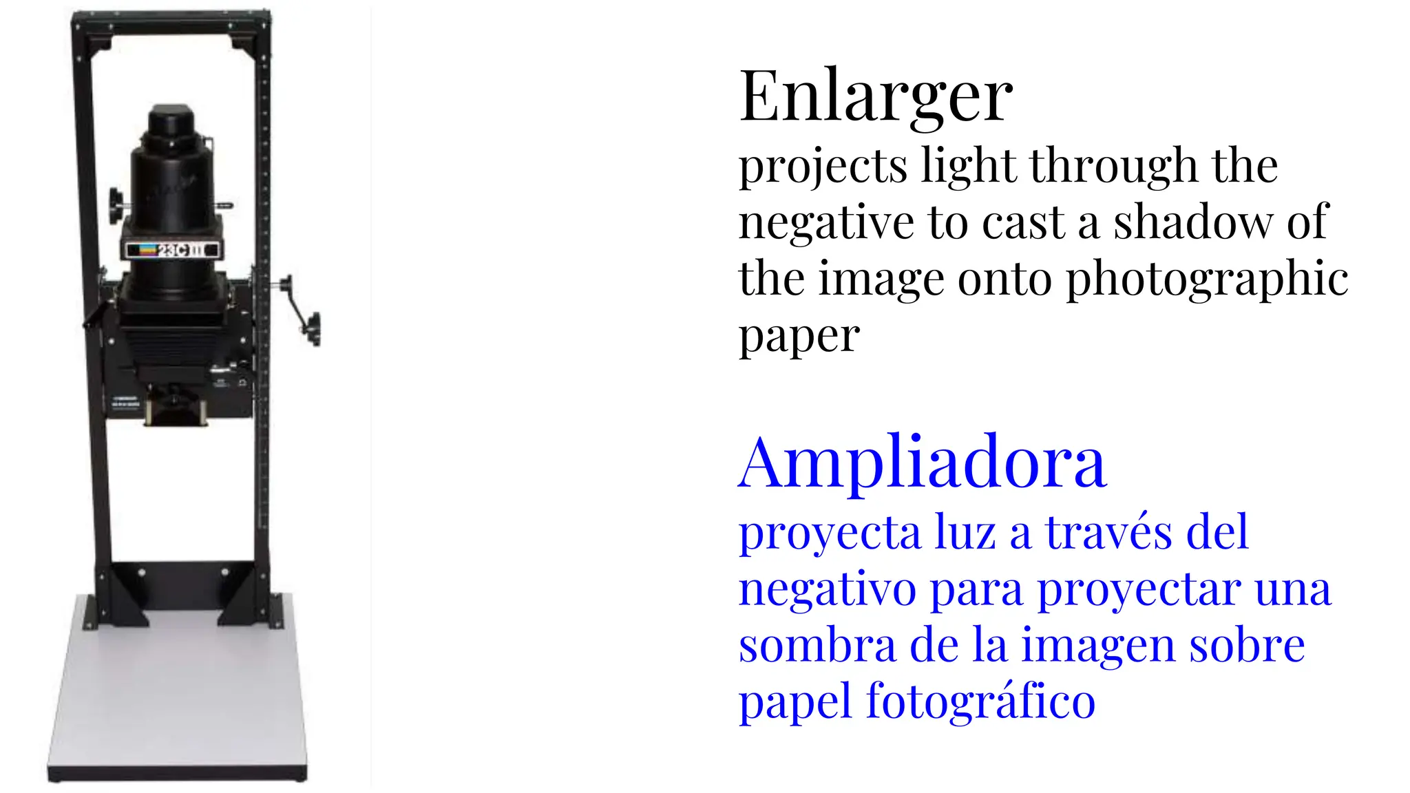 Parts of the Enlarger & How to Print a Contact Sheet.pptx