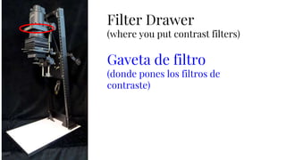Parts of the Enlarger & How to Print a Contact Sheet.pptx