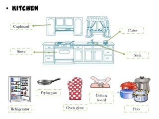 Parts of the house | PPTX