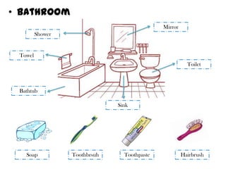 Parts of the house | PPTX