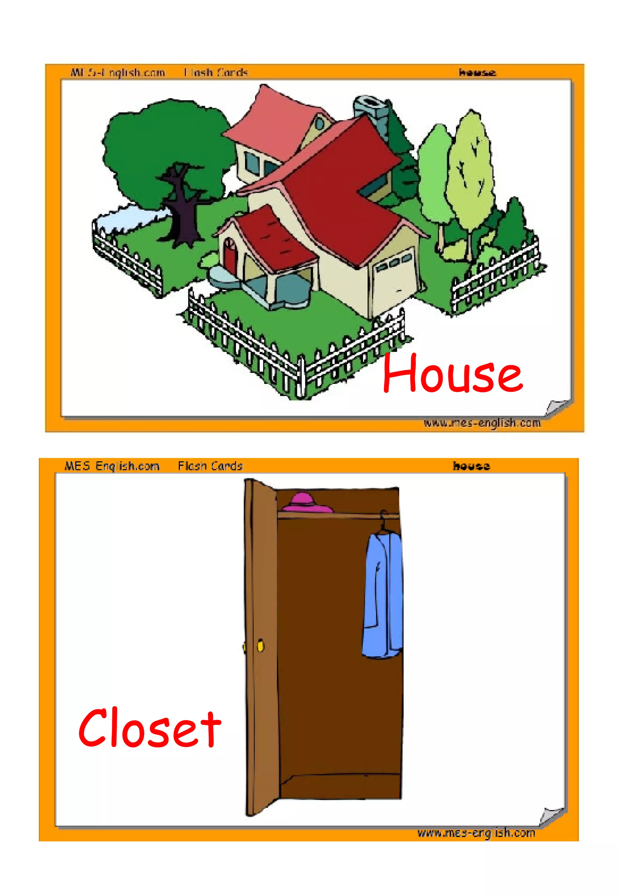 Parts Of The House | PPT