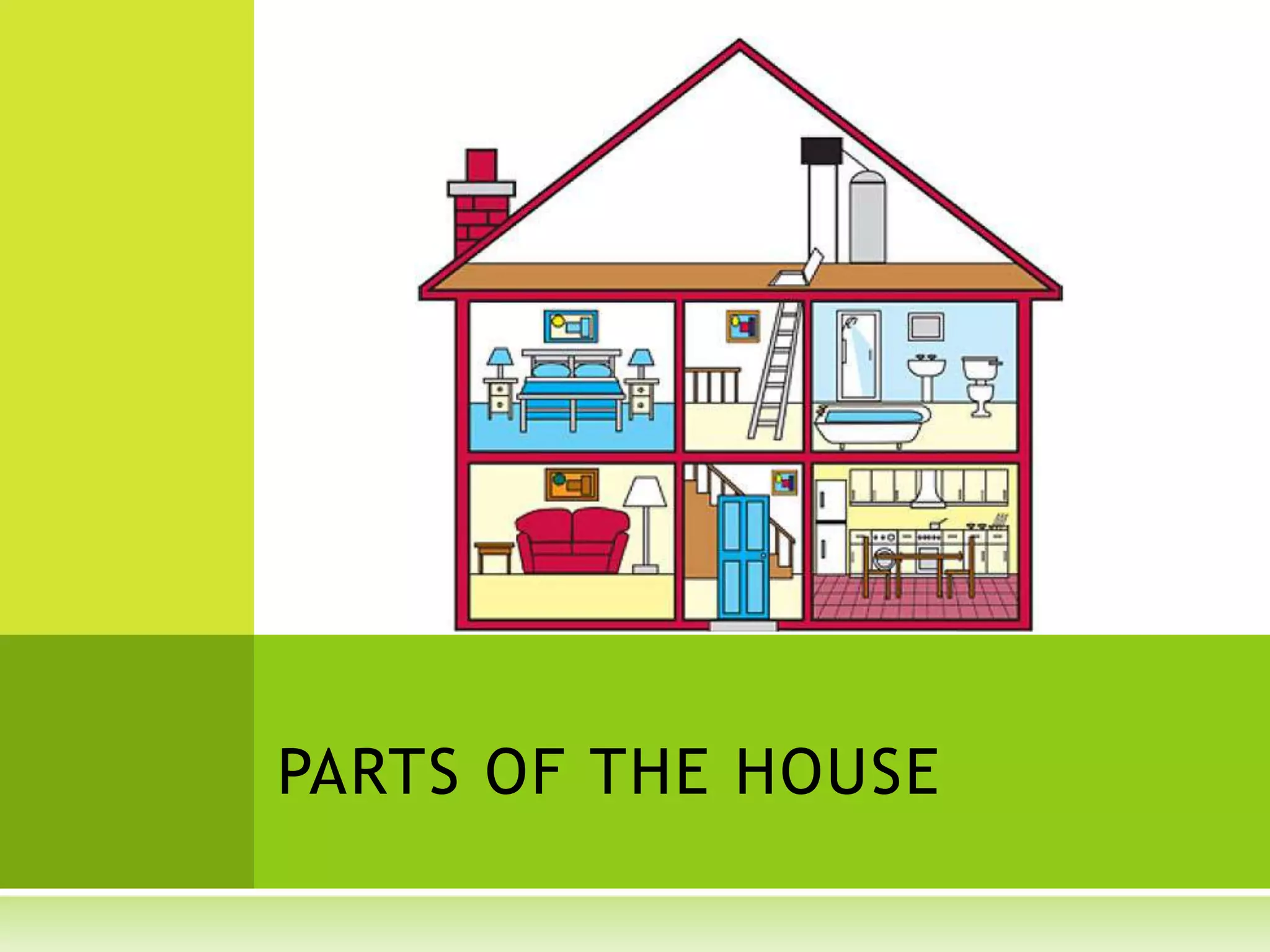Parts of the House | PPTX | Australia and Oceania Travel | Travel Locations