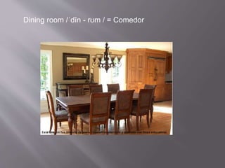 Parts of the house | PPTX