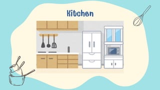 Parts of the house - partes da casa - slides para sala de aula | PDF