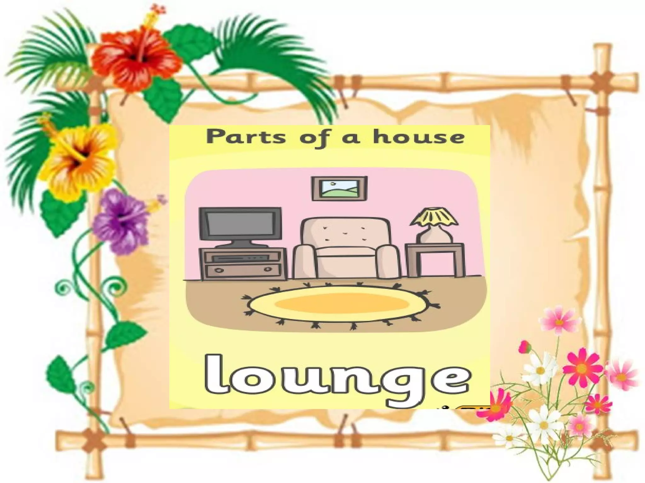 Parts of the house cards | PPT