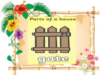 Parts of the house cards | PPT