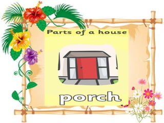 Parts of the house cards | PPT