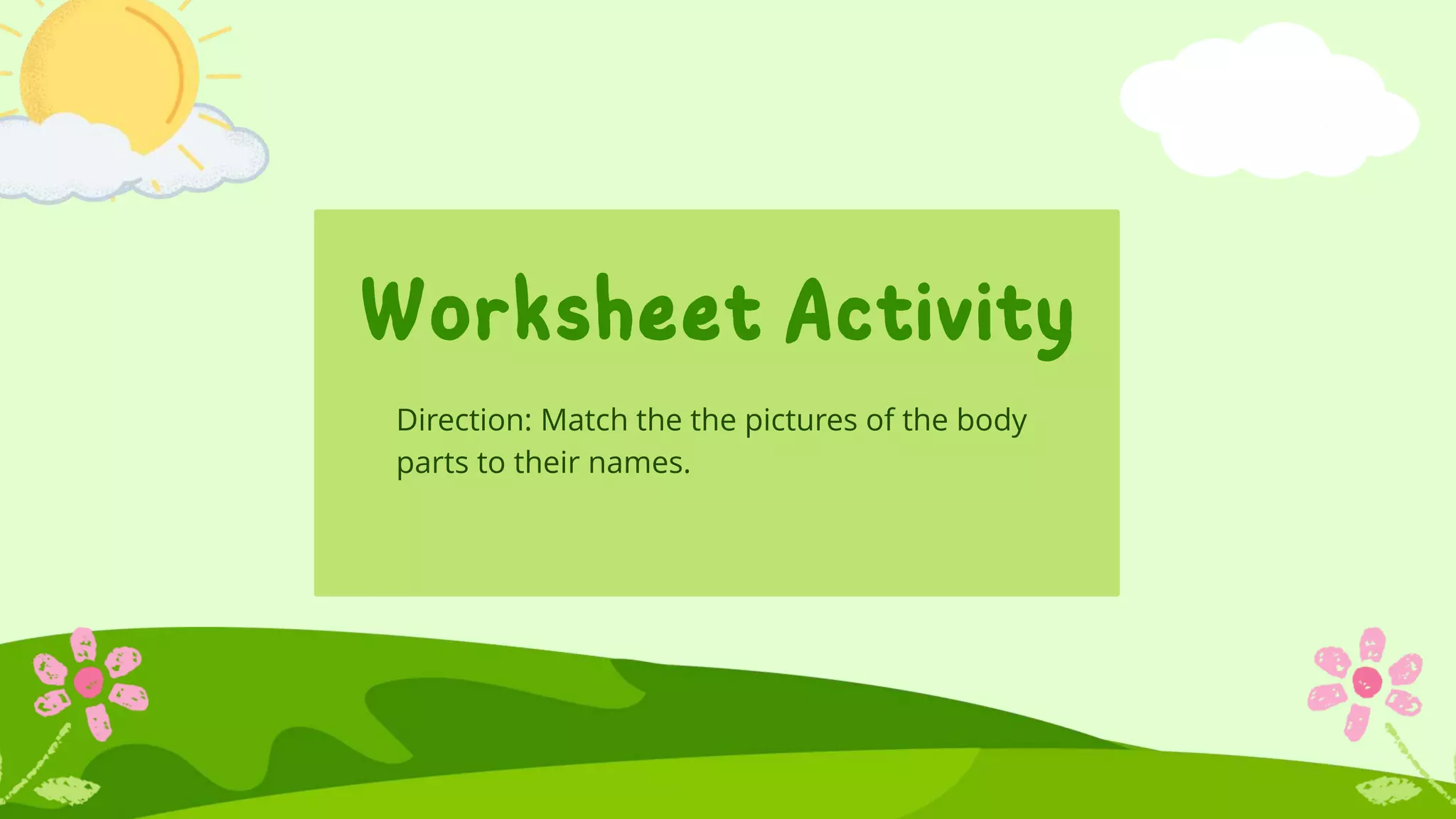 Basic Body Parts | PPTX