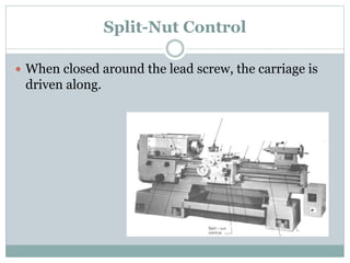 Parts of the lathe machine | PPTX | Woodworking | Arts and Crafts