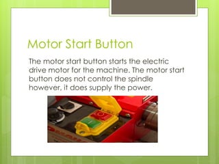 Parts of the lathe machine | PPT