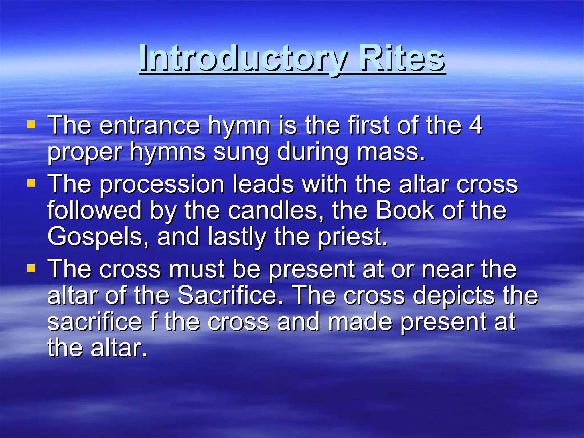 Parts of the mass | PPT