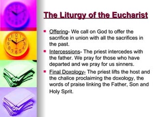 Parts of the mass | PPT