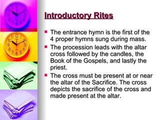 Parts of the mass | PPT