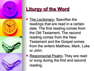 Parts of the mass | PPT