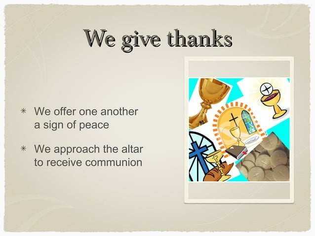 Parts of the mass | PPT