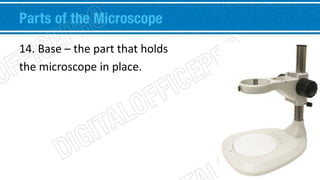 Parts of the microscope | PPTX