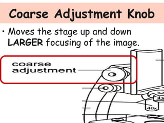 Parts of the microscope and their functions | PPT