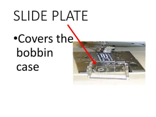 Parts of the sewing machine ppt | PPT