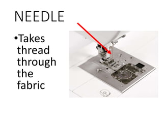 PARTS OF THE SEWING MACHINE PPT.ppt