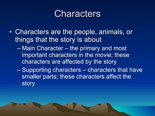 Parts of the short story pp | PPT